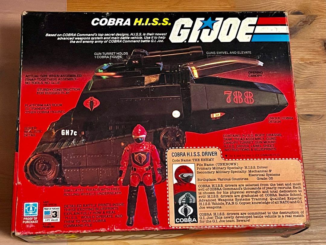 Vintage 1980s GI Joe vehicle/figures with boxes and inserts, Hobbies ...