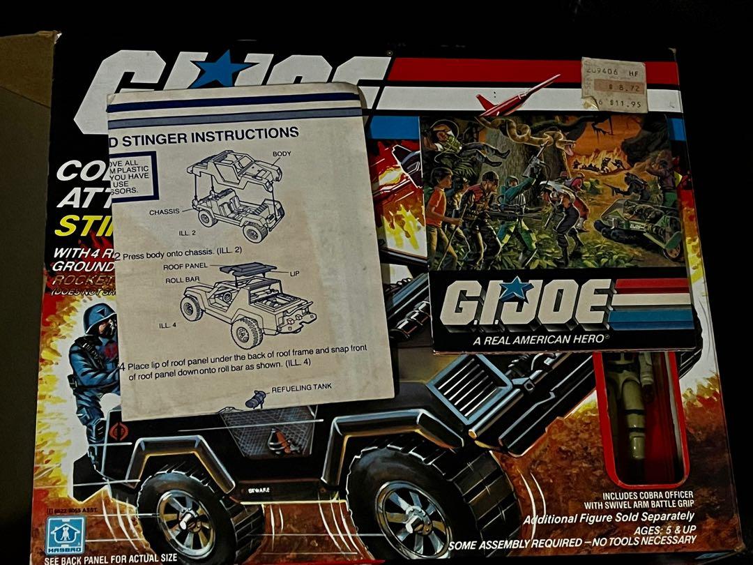 Vintage 1980s GI Joe vehicle/figures with boxes and inserts, Hobbies ...