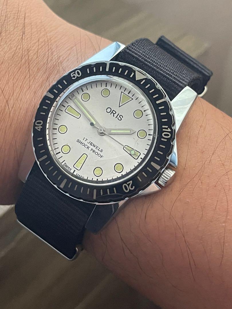 Vintage Oris Diver, Luxury, Watches on Carousell