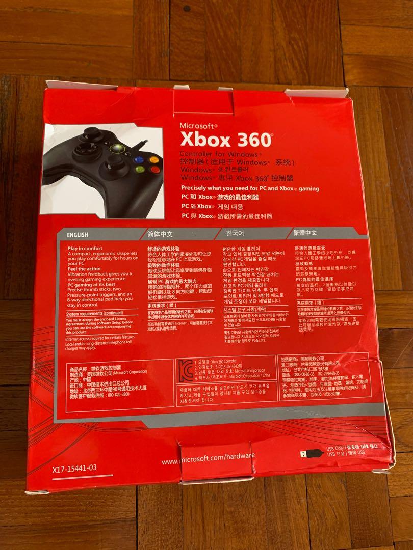 Xbox 360 controller box, Video Gaming, Gaming Accessories, Controllers ...