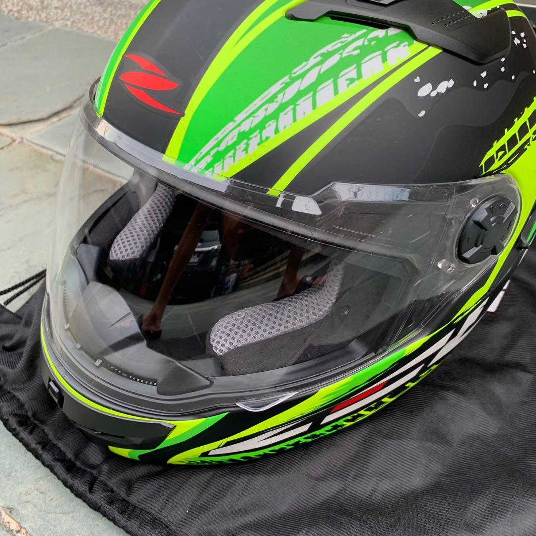 Zeus Helmet Double Visor, Auto Accessories on Carousell