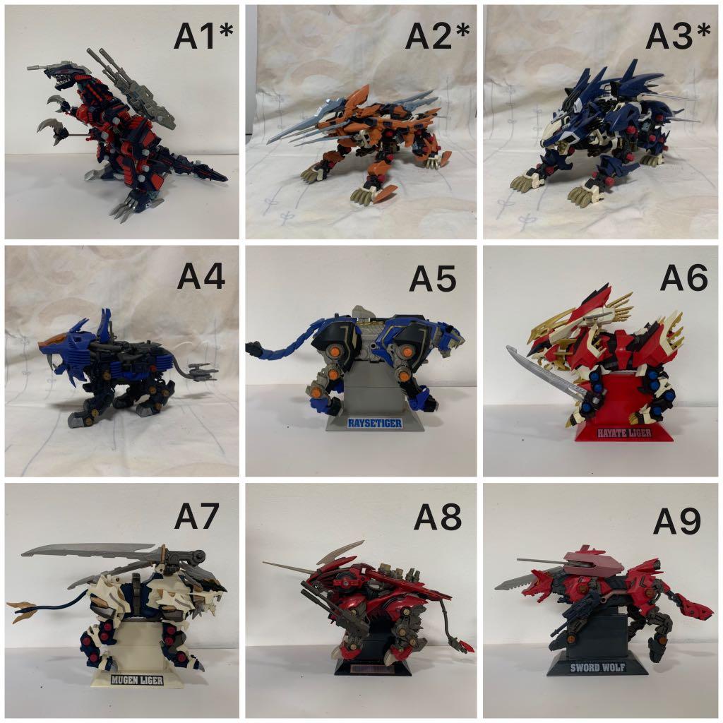 Zoids (Built) (Read description for pricing), Hobbies & Toys, Toys ...