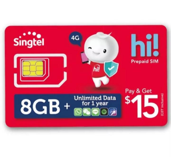 $15 hi! SIM Card, Mobile Phones & Gadgets, Mobile & Gadget Accessories ...