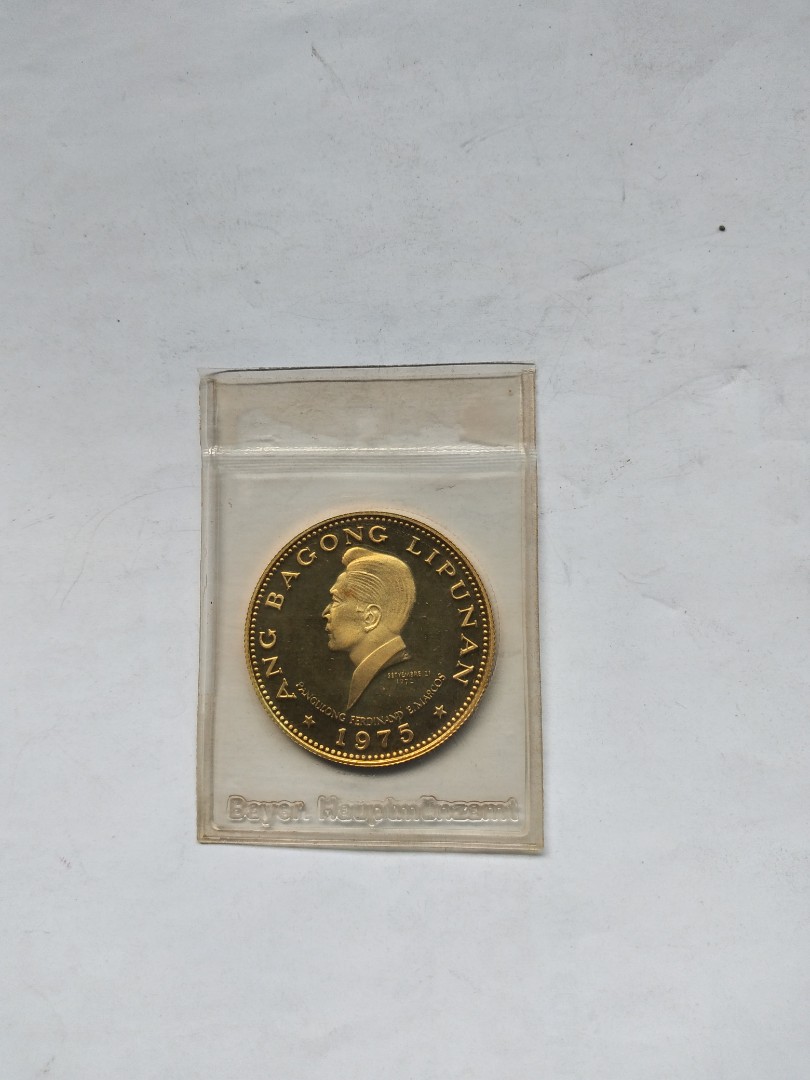 1975 Philippines Gold Coin, Hobbies & Toys, Memorabilia & Collectibles ...