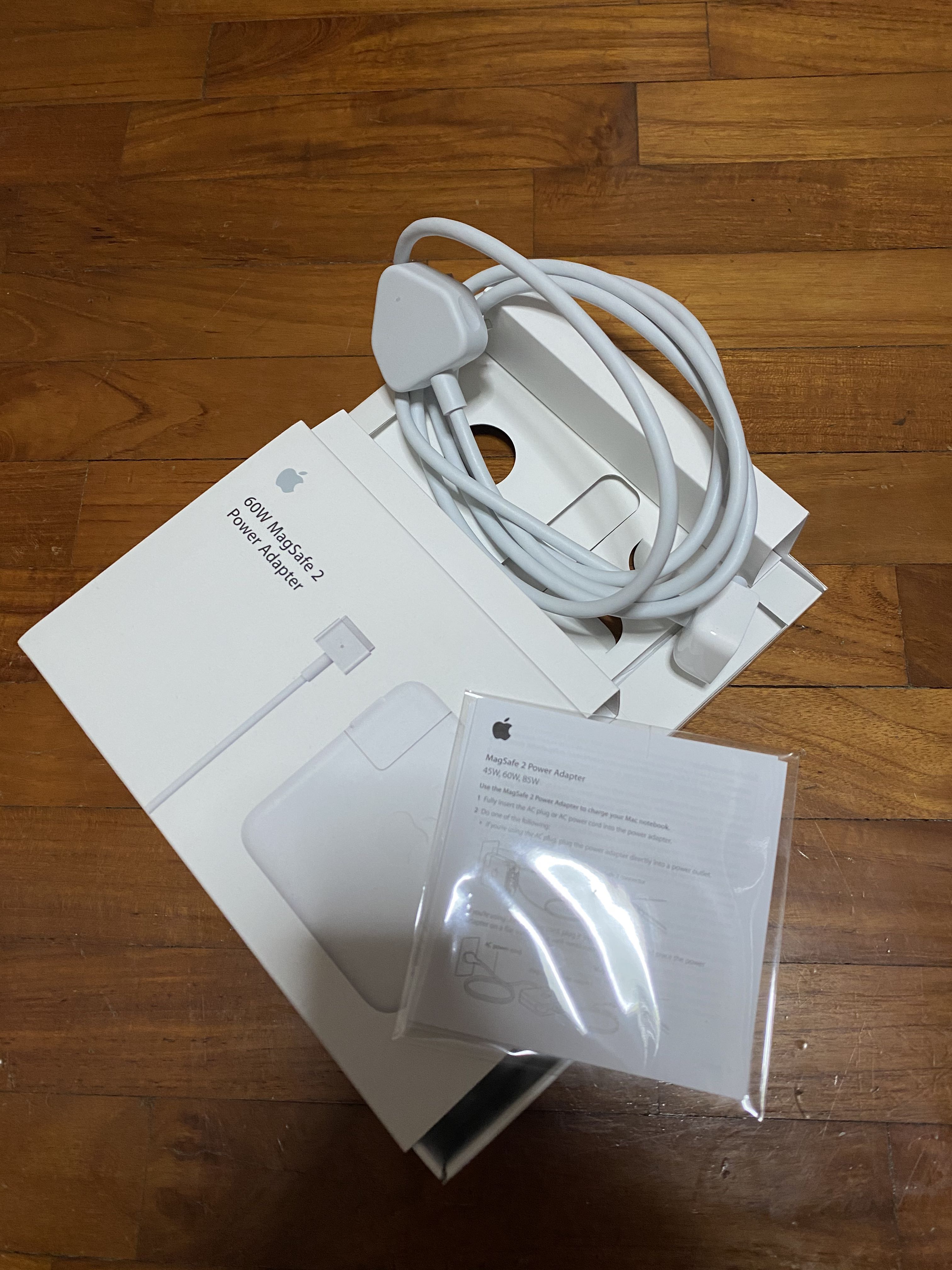 60W MagSafe 2 Power Adapter AC power cord, Mobile Phones & Gadgets ...