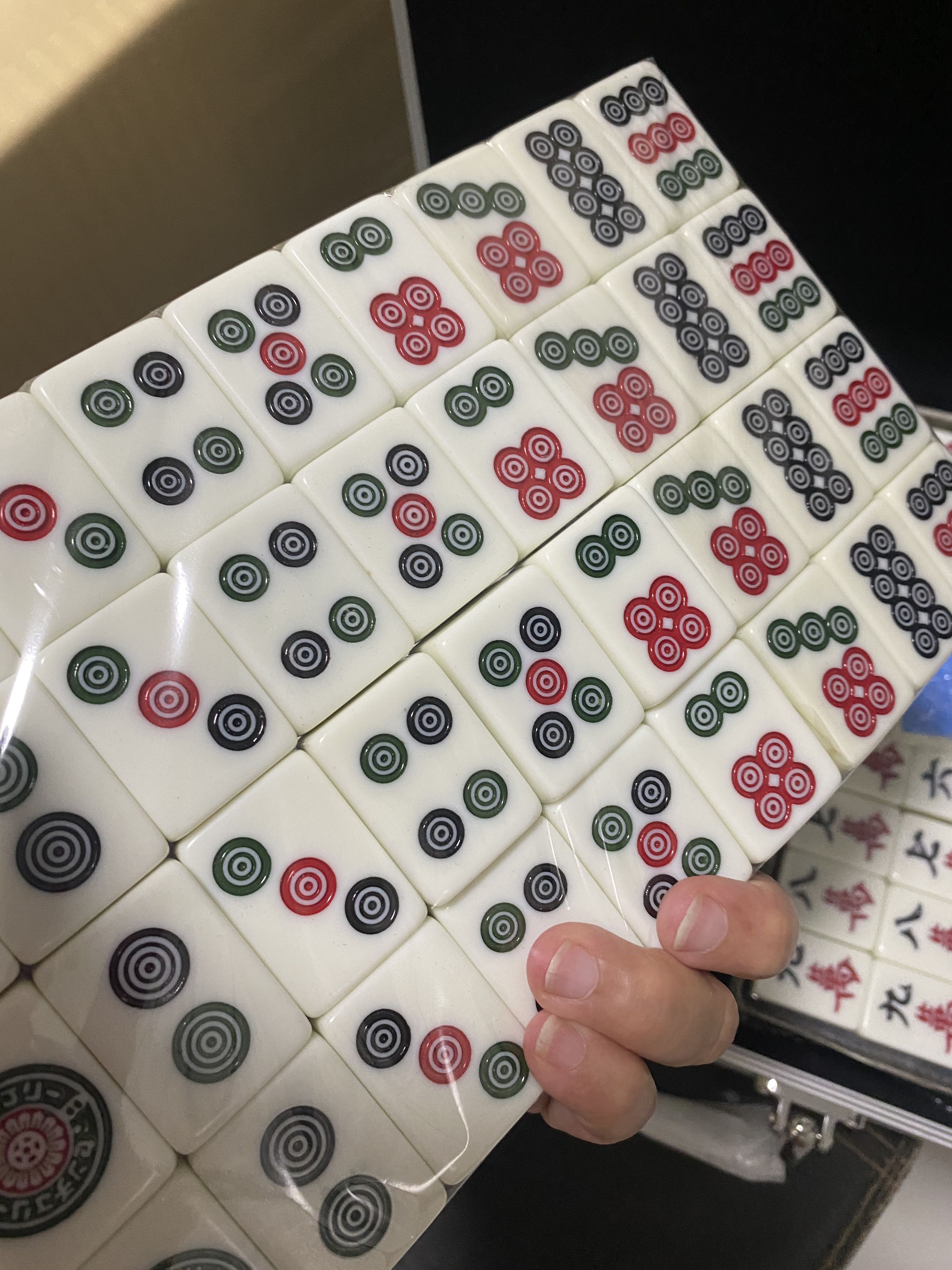 A2 New Mahjong with Animals & Casing , Everything Else on Carousell