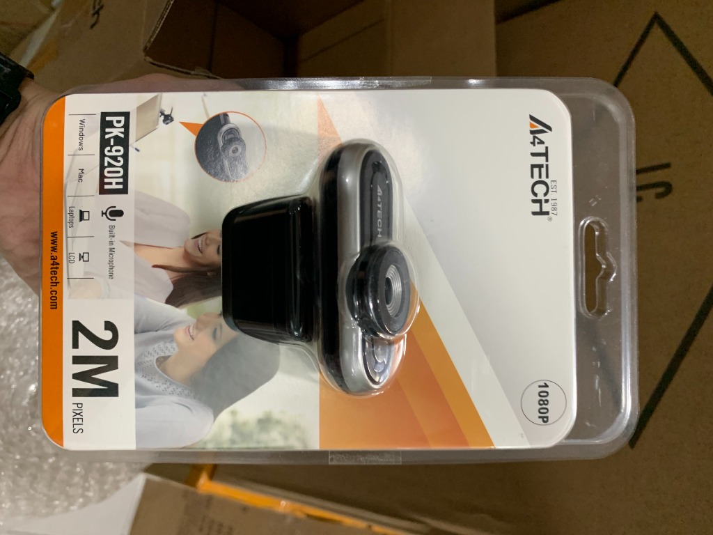 A4Tech PK-920H 1080P Full HD Webcam with Mic, Computers & Tech, Parts ...