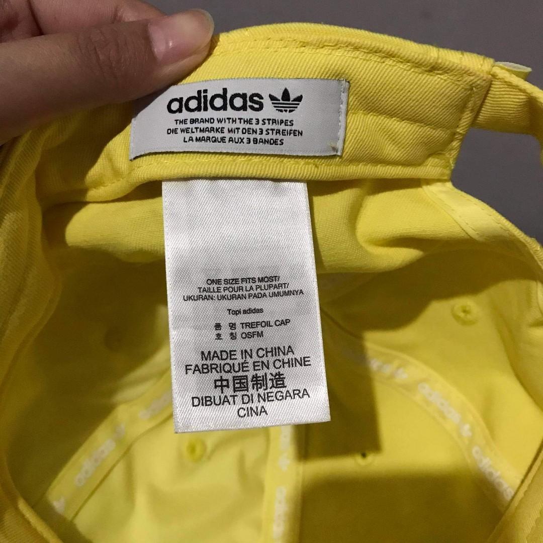 Adidas Cap (Pastel Yellow), Men's Fashion, Watches & Accessories, Caps ...