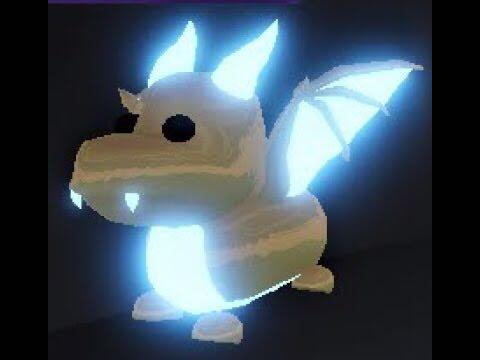 RUSH!! ADOPT ME NEON FLY RIDE GOLDEN DRAGON, Video Gaming, Video Games ...