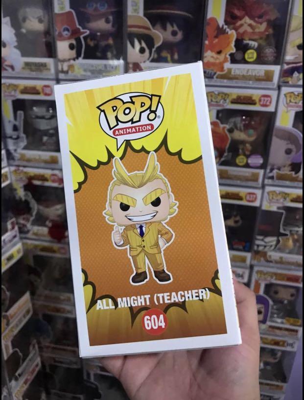 All Might Teacher Funko Pop MHA, Hobbies & Toys, Toys & Games on Carousell