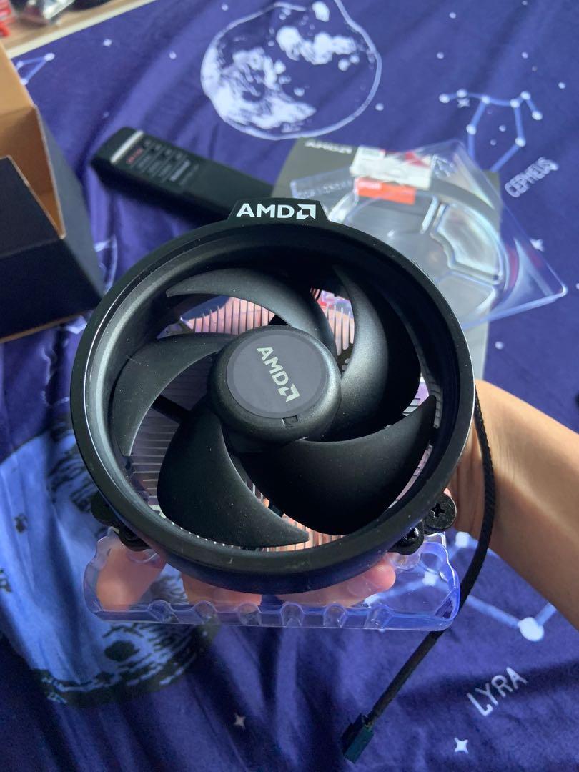 AMD Ryzen 5 Stock CPU Cooler, Computers & Tech, Parts & Accessories, Computer Parts on Carousell
