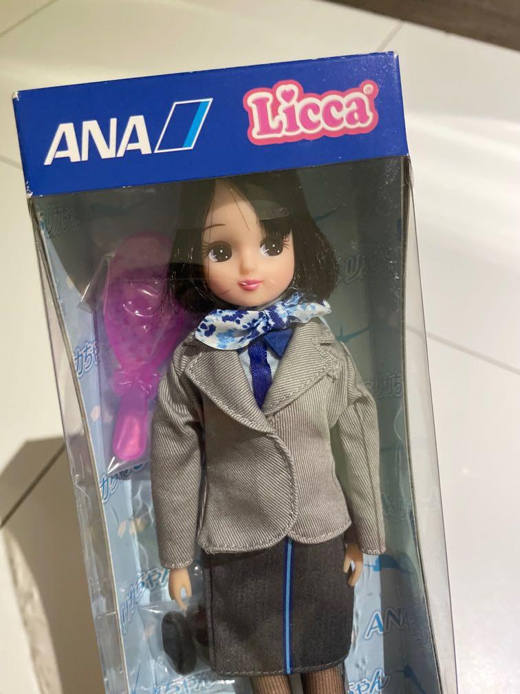 ANA Licca Doll Flight Attendant, Hobbies & Toys, Toys & Games on Carousell