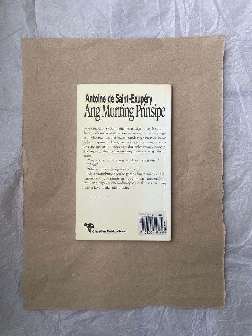 Ang Munting Prinsipe (The Little Prince - Filipino Translation ...