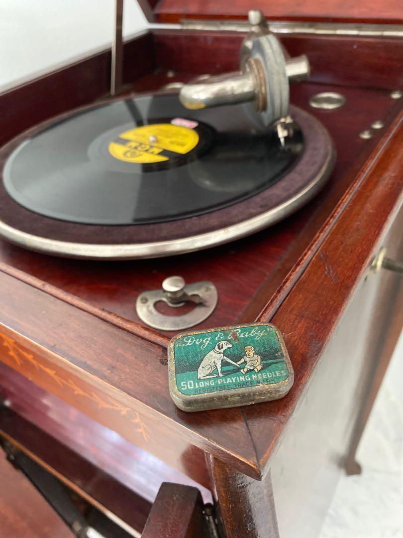 Antique Gramophone, Furniture & Home Living, Home Decor, Other Home ...