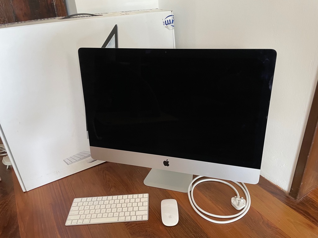 Apple iMac 27-inch late 2015, 5K Display - incl. original box & receipt ...