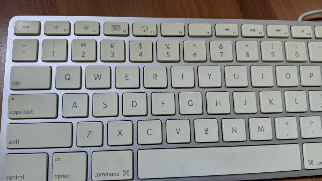 Apple Wired Keyboard Computers And Tech Parts And Accessories Computer Keyboard On Carousell