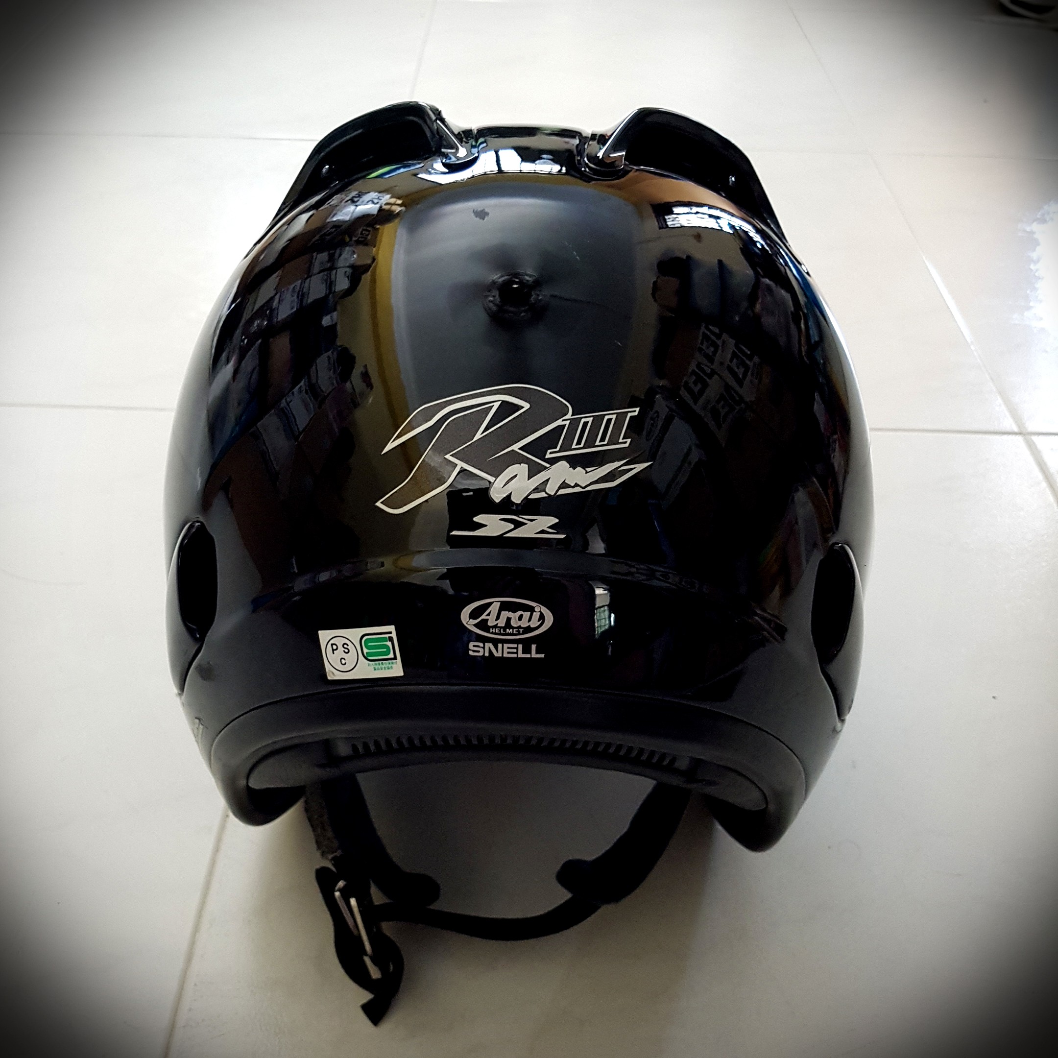 Arai Ram 3 XXL 63-64CM, Motorcycles, Motorcycle Apparel on Carousell