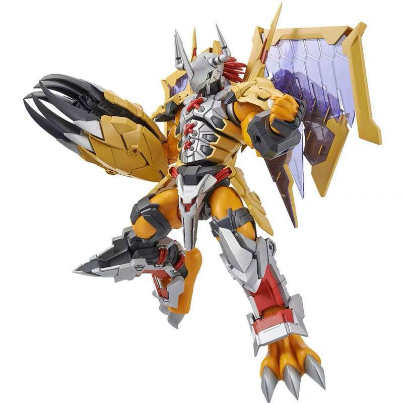 BANDAI War Greymon with Gyroball & Stan Figurine Wargreymon Digimon Toy ...
