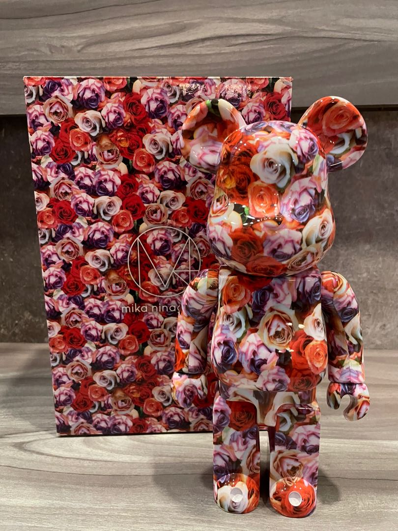 Bearbrick, Mika Ninagawa Rose 400&100%, Hobbies & Toys, Toys & Games on ...