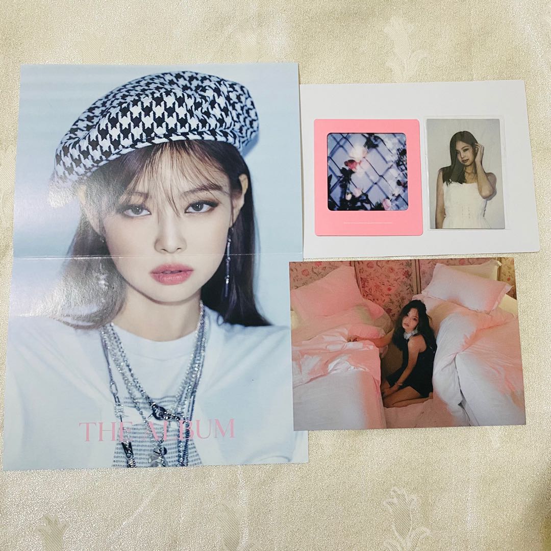 Blackpink Jennie Special Ed. Pola, Poscard and The Album Photocard ...