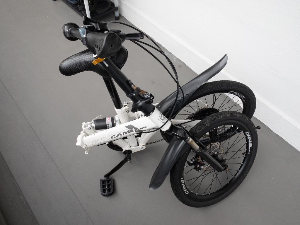 Camel 20 Inch Foldable Bicycle with Disc Brake, Sports Equipment ...