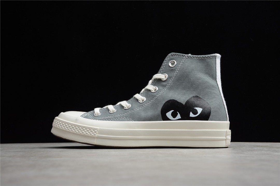 CDG Play x Converse Chuck 70 'Steel Gray' (Unisex), Men's Fashion ...