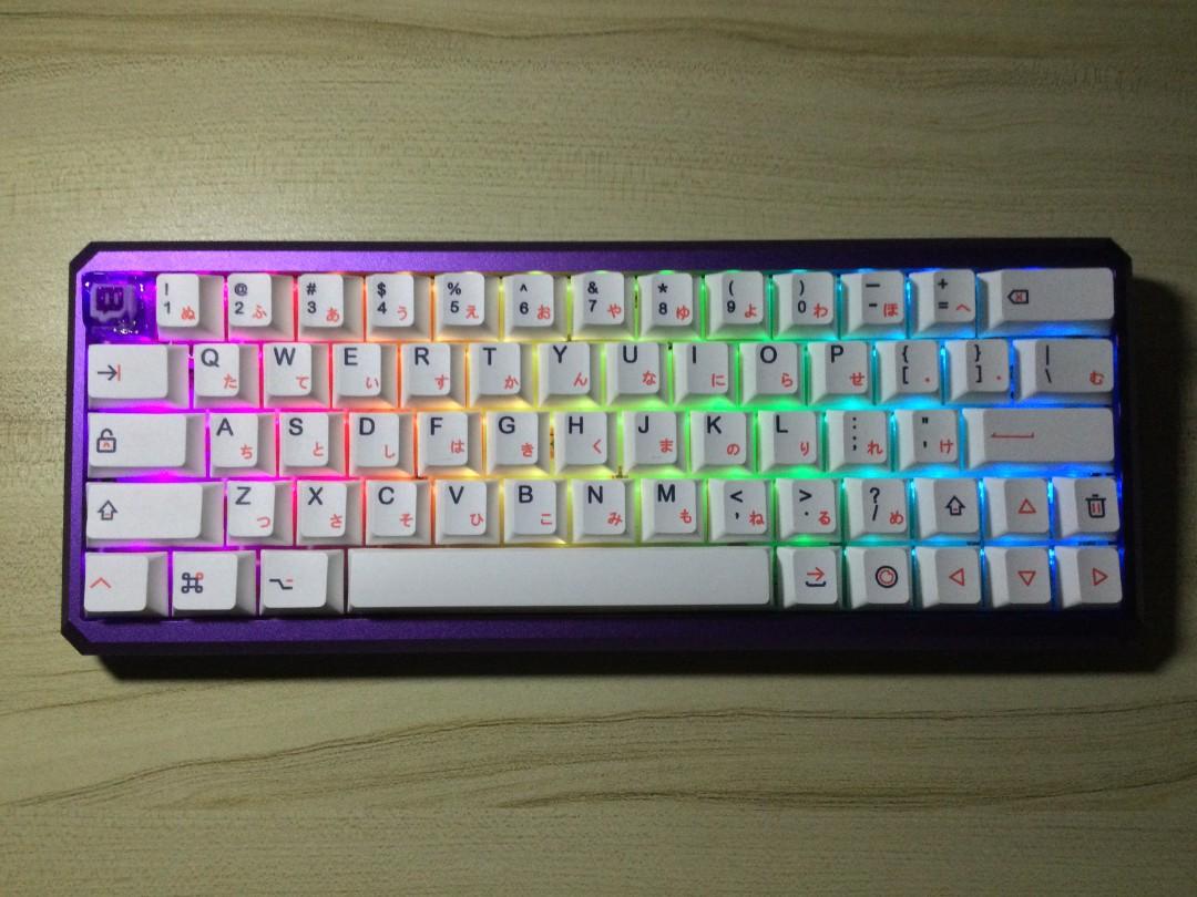 Custom 60% Keyboard with Arrow Keys, Computers & Tech, Parts ...