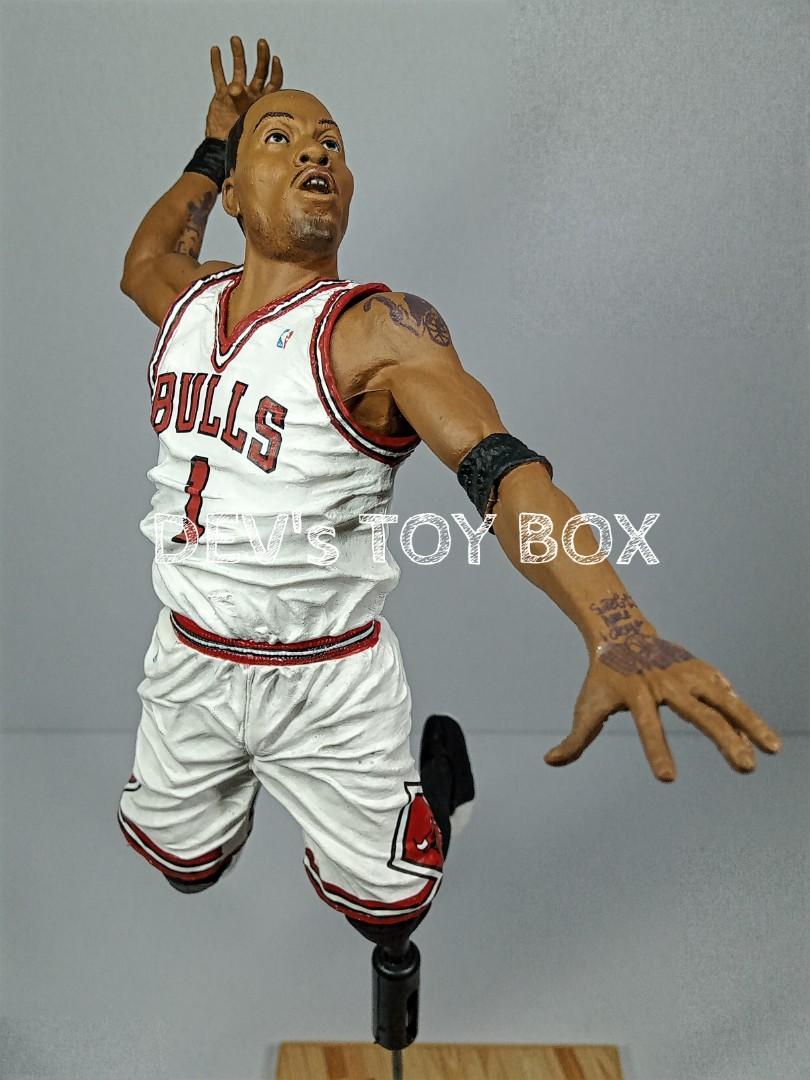 Derrick Rose mcfarlane nba figure, Hobbies & Toys, Toys & Games on ...