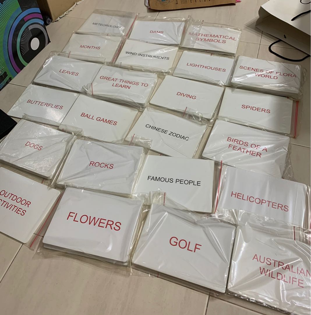 Flash cards, Hobbies & Toys, Books & Magazines, Children's Books on ...