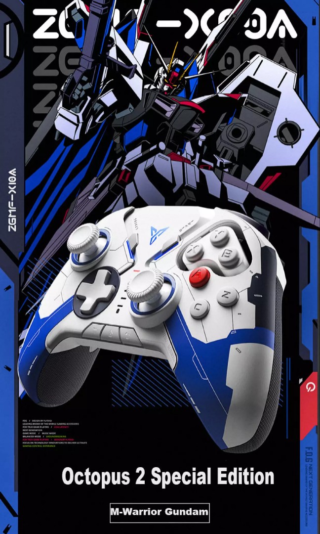 Flydigi Apex 2 Gundam Special Edition Controller Video Gaming Video