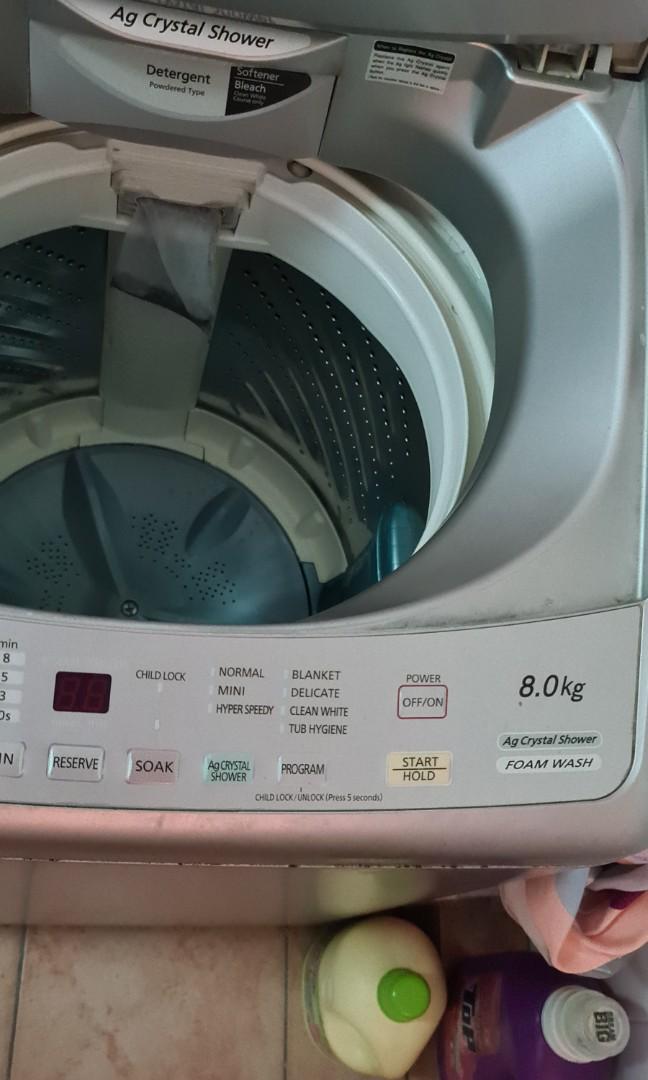 Free a used washing machine, TV & Home Appliances, Washing Machines and ...