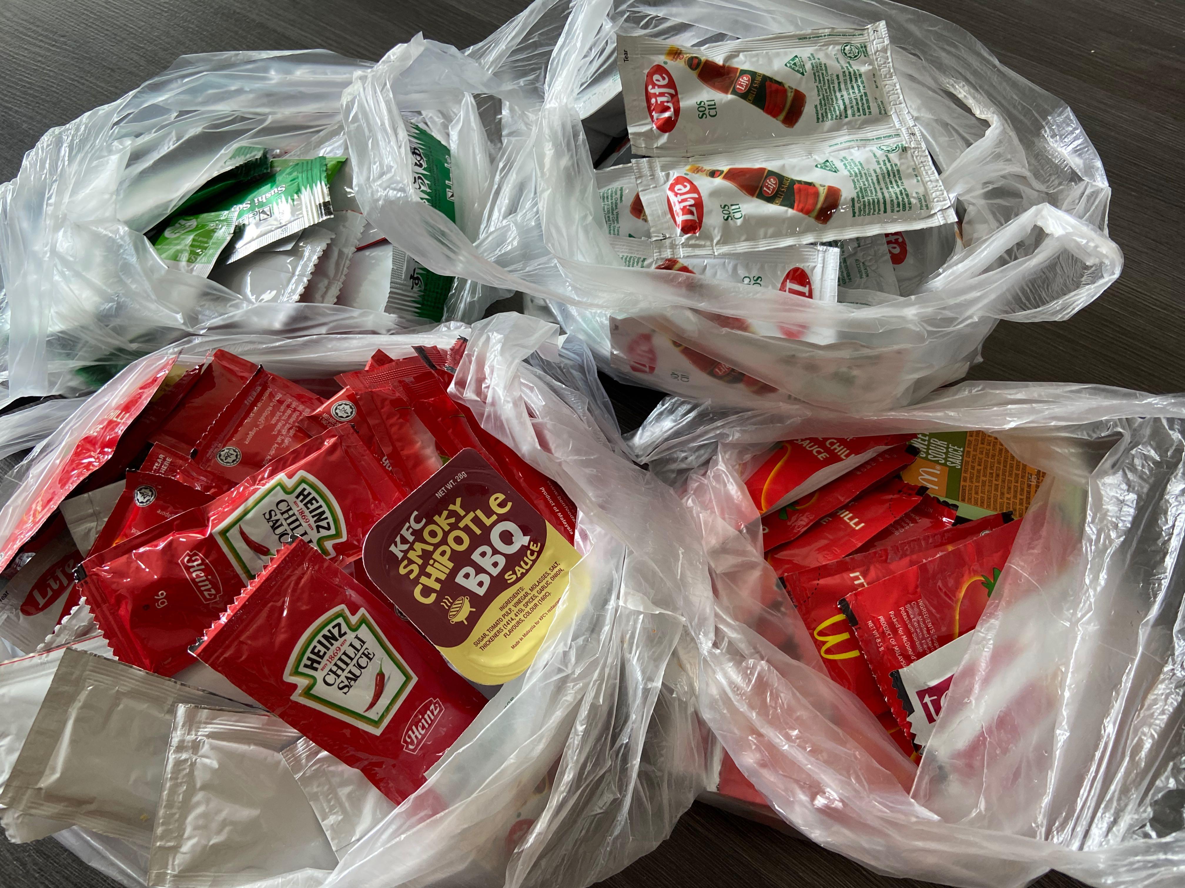 FREE chili packets, Food & Drinks, Packaged & Instant Food on Carousell