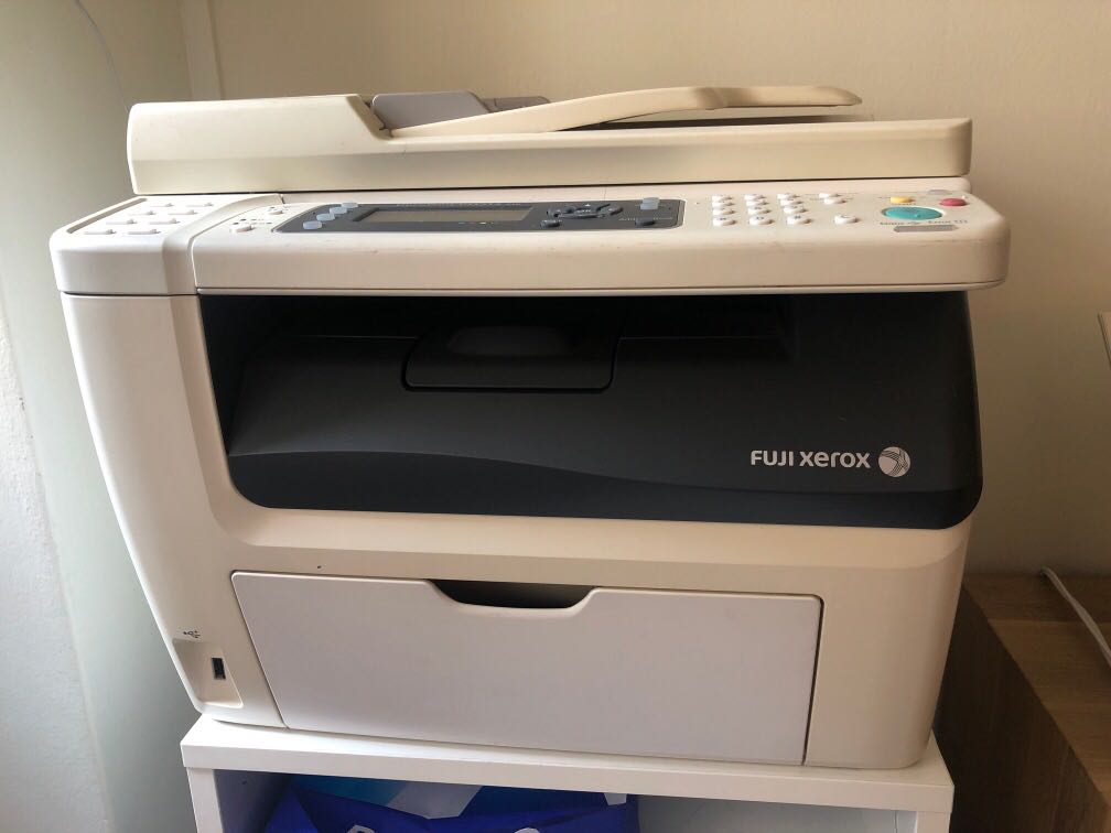 Fuji Xerox DocuPrint CM215 fw colored printer, scanner and copier, Computers & Tech, Printers ...