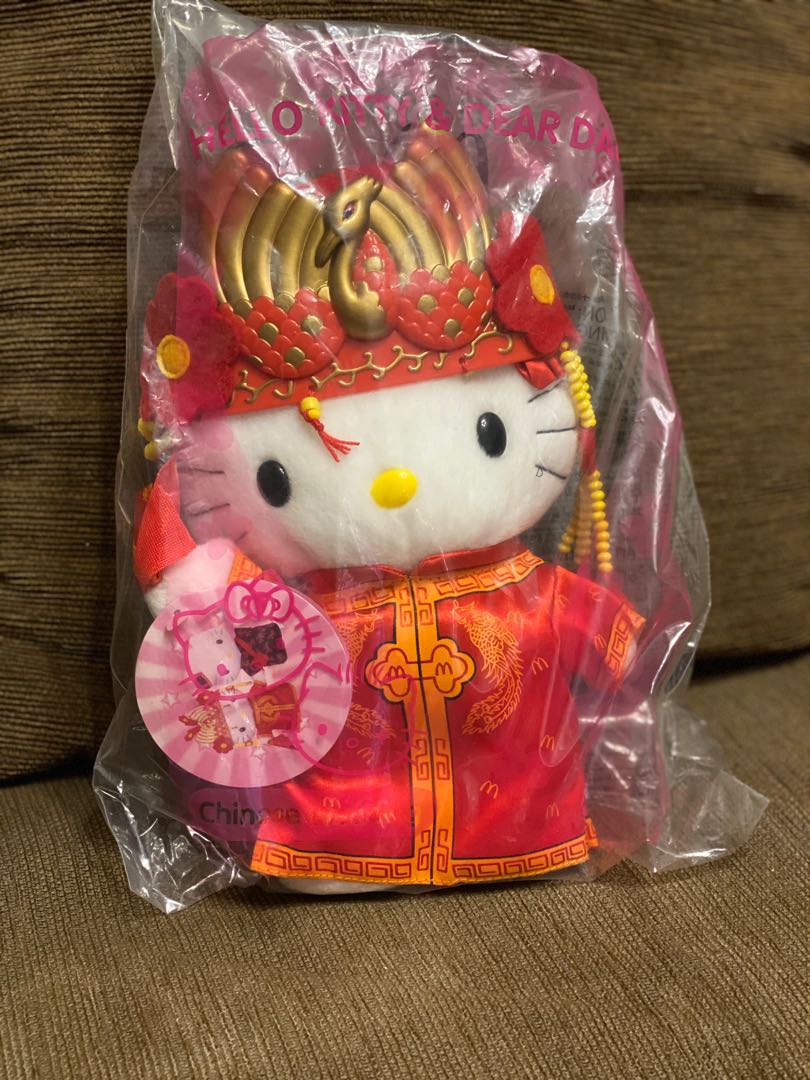 Hello Kitty Chinese Wedding Soft Toy, Hobbies & Toys, Toys & Games on ...