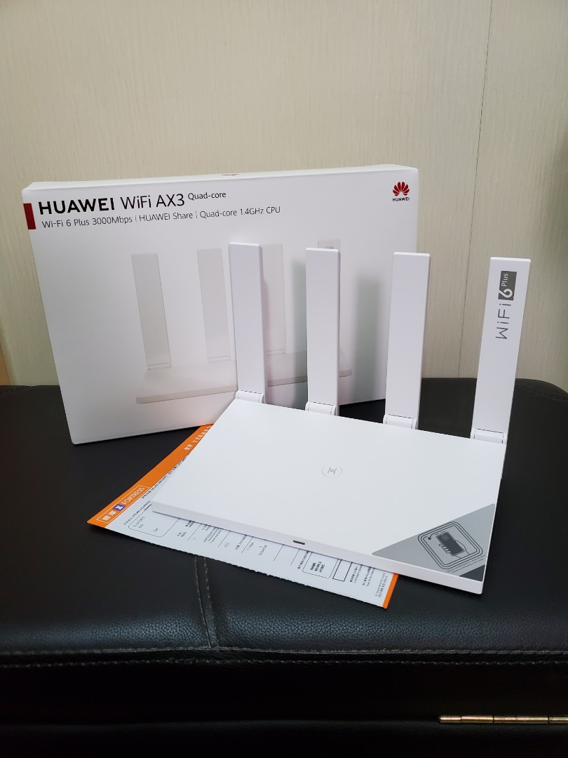 Huawei wifi AX3 香港行貨, 電腦＆科技, 電腦周邊及配件, Wifi及上網相關產品 - Carousell