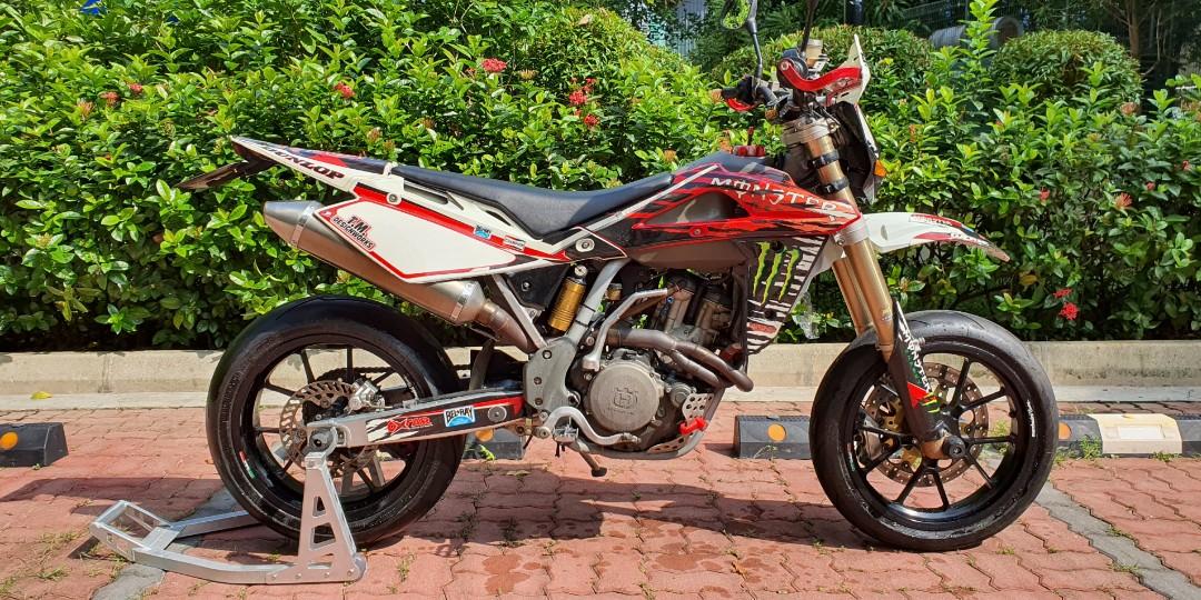 Husqvarna SM450R, Motorcycles, Motorcycles for Sale, Class 2 on Carousell