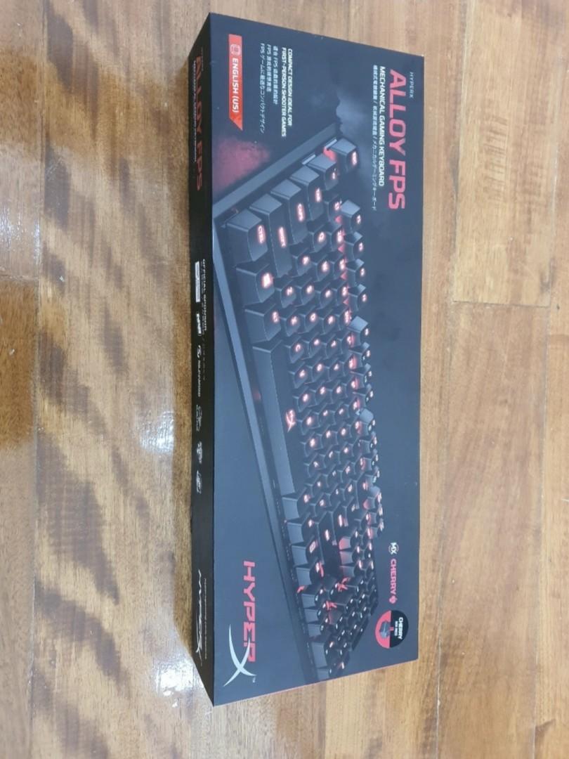 Hyperx Alloy FPS Mechanical Gaming Keyboard (cherry mx red), Computers ...