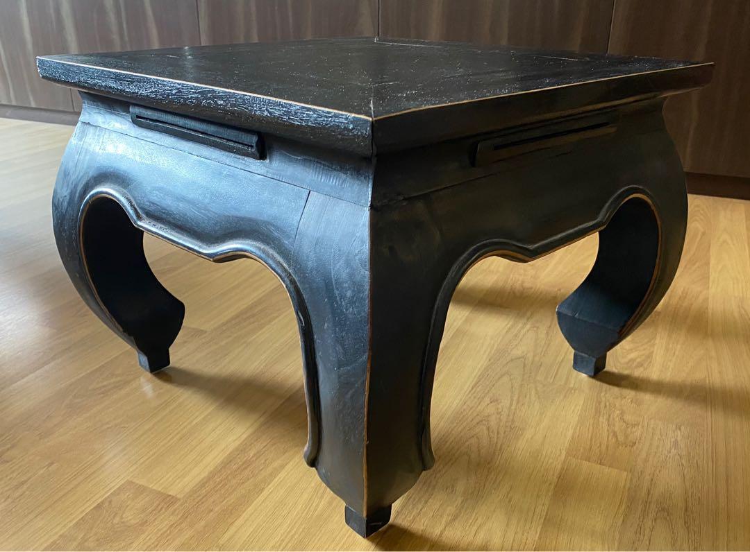 Indonesian teak wood coffee table / side table, Furniture & Home Living ...