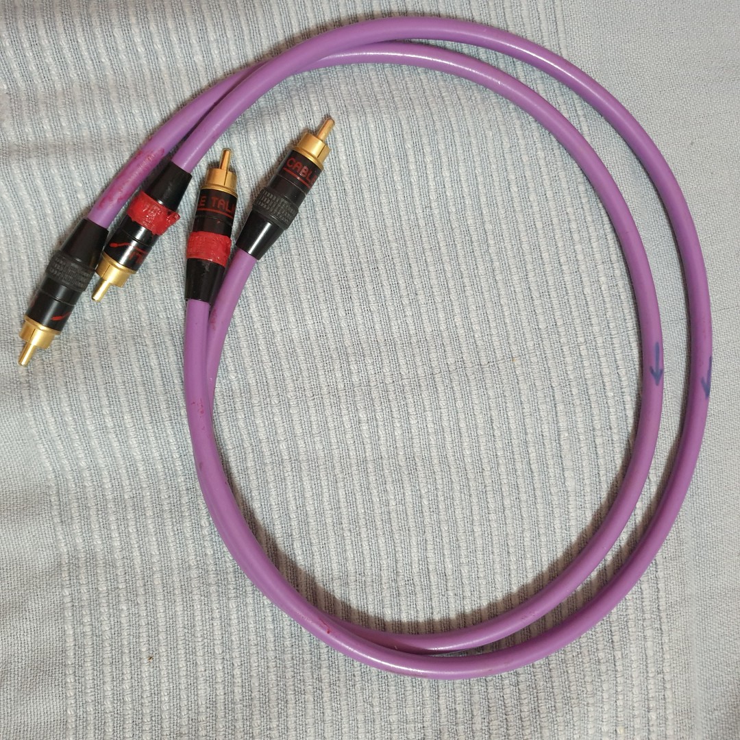 Interconnect》 Cable Talk RCA, Audio, Other Audio Equipment on Carousell