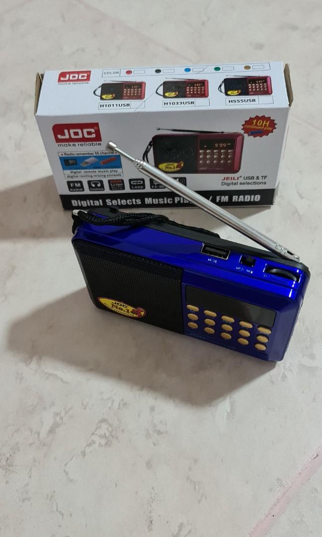 JOC Digital Selects Music Player / FM Radio, Audio, Portable Music ...