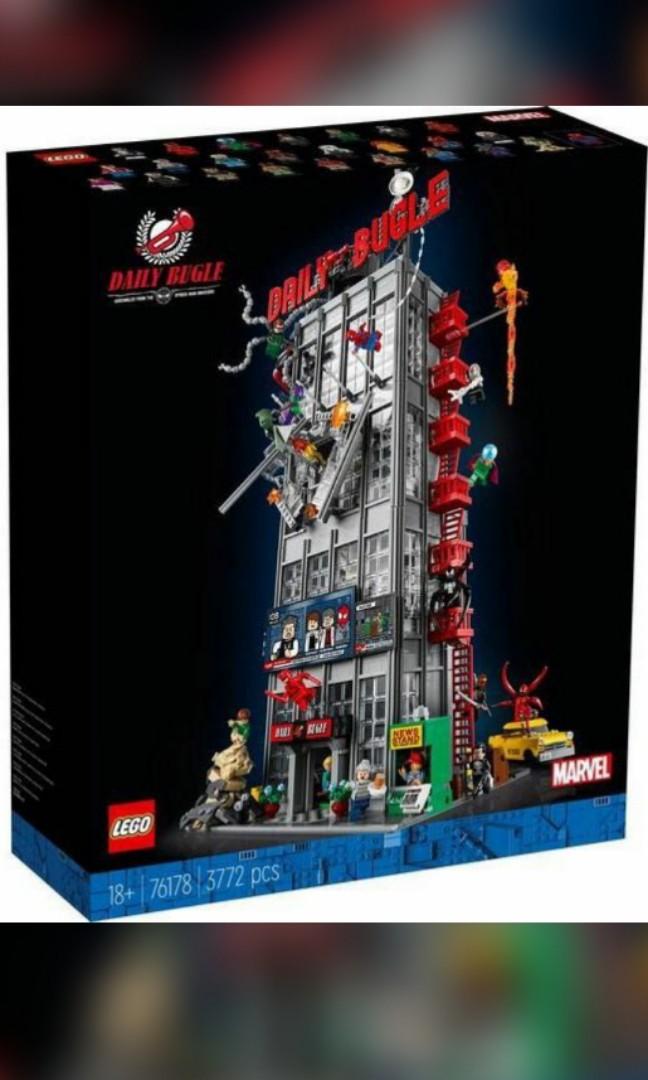 Lego 76178 Daily Bugle (3772 pieces)- NO MINIFIGURES, Hobbies & Toys ...