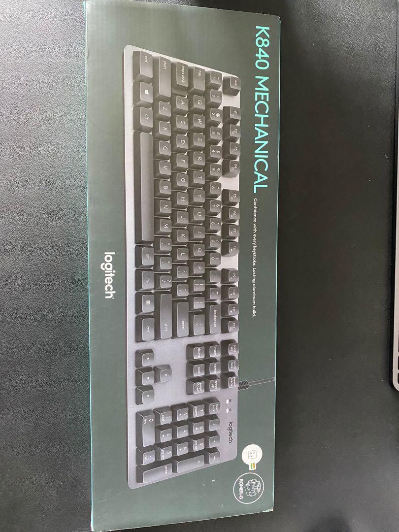 Logitech K840 Mechanical Keyboard (Romer-G switch), Computers & Tech ...