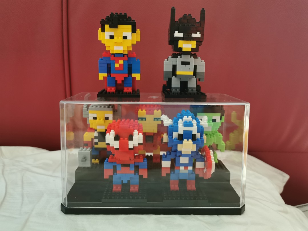 LOZ Characters Marvel and DC, Hobbies & Toys, Toys & Games on Carousell