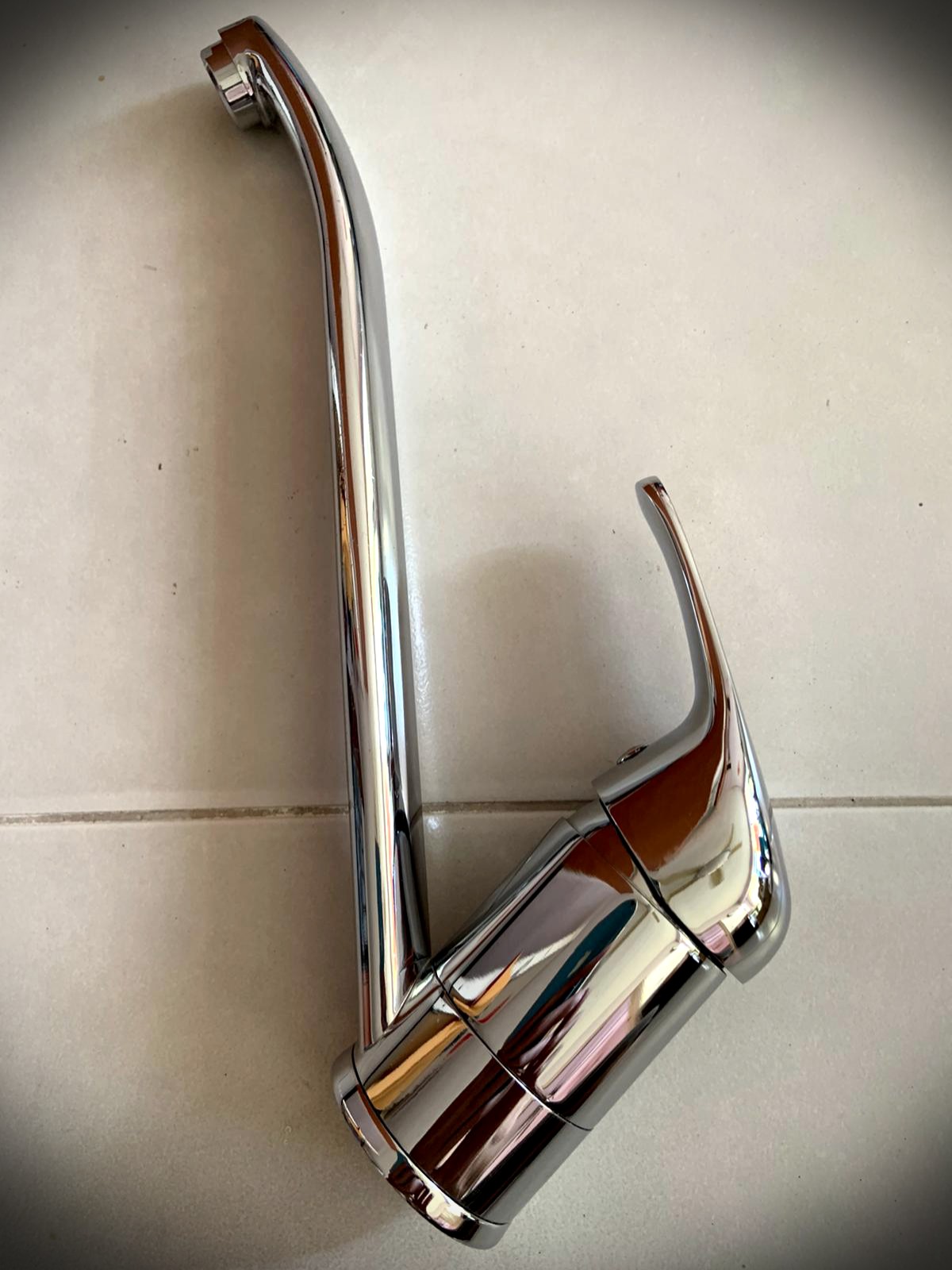 Lubben Chrome Sink Mixer Tap, Furniture & Home Living, Bathroom ...