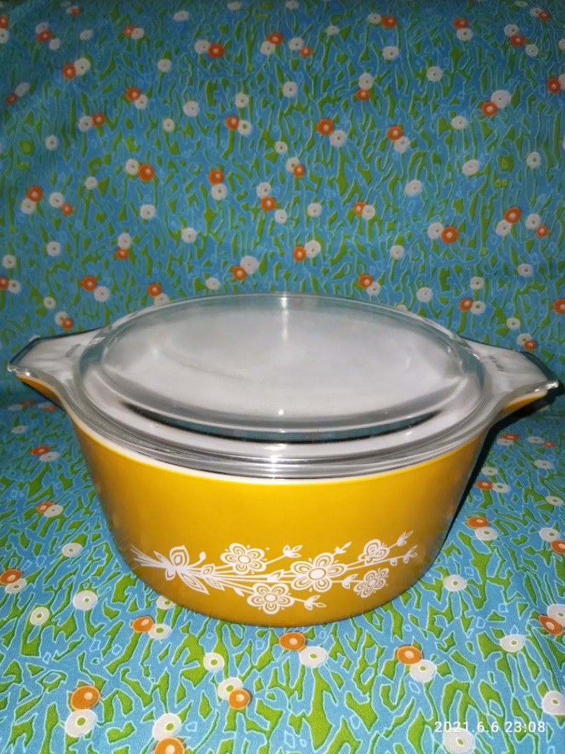 Mangkok Pyrex Usa Antik Jadul, Antik, Lainnya di Carousell