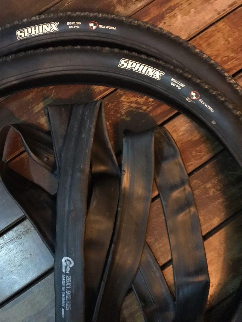 Maxxis Sphinx 26" Folding MTB Tyres, Sports Equipment, Bicycles & Parts ...