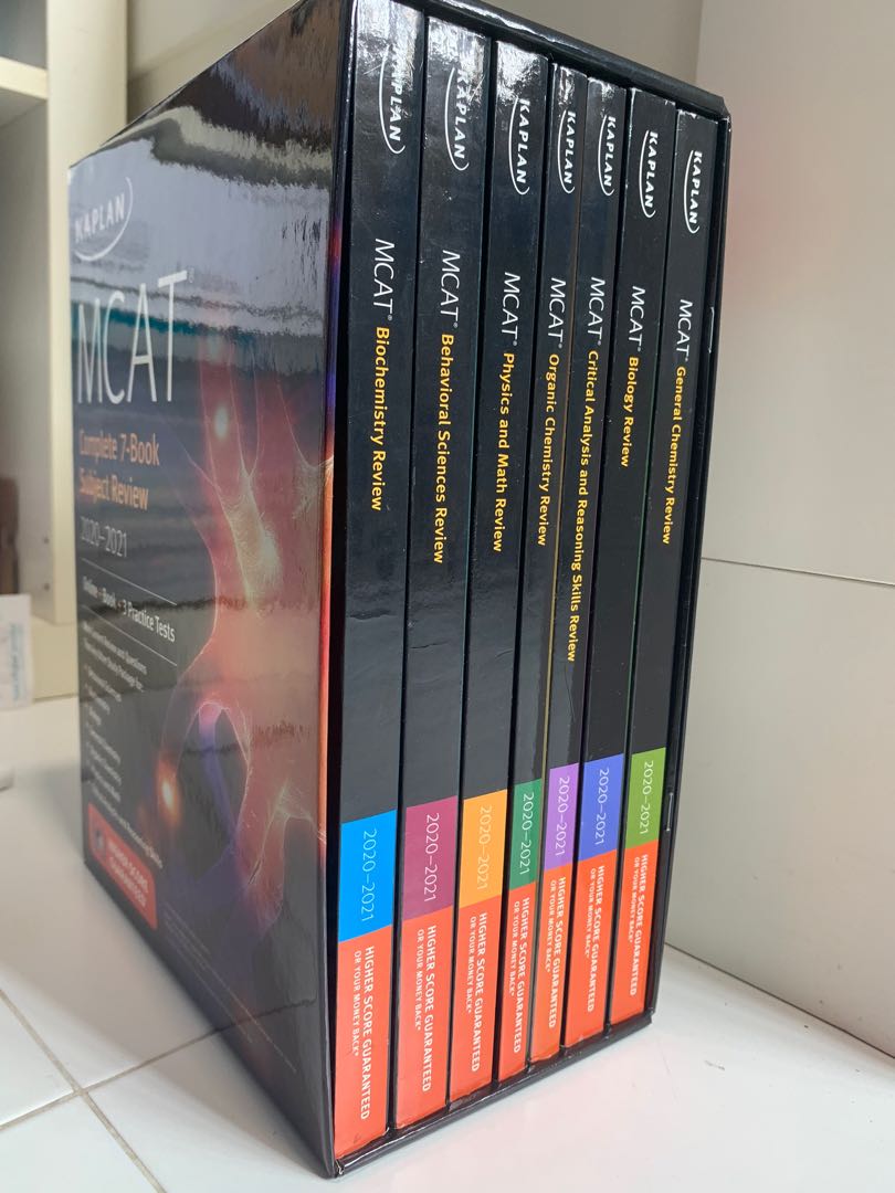 MCAT Kaplan Complete 7-Book Subject Review 2020-2021, Hobbies & Toys ...