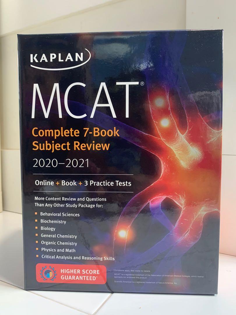 MCAT Kaplan Complete 7-Book Subject Review 2020-2021, Hobbies & Toys ...