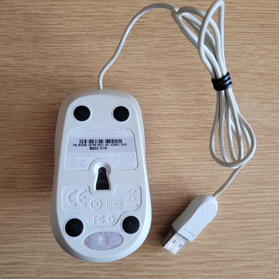 Microsoft Wired Mouse, Computers & Tech, Parts & Accessories, Mouse ...