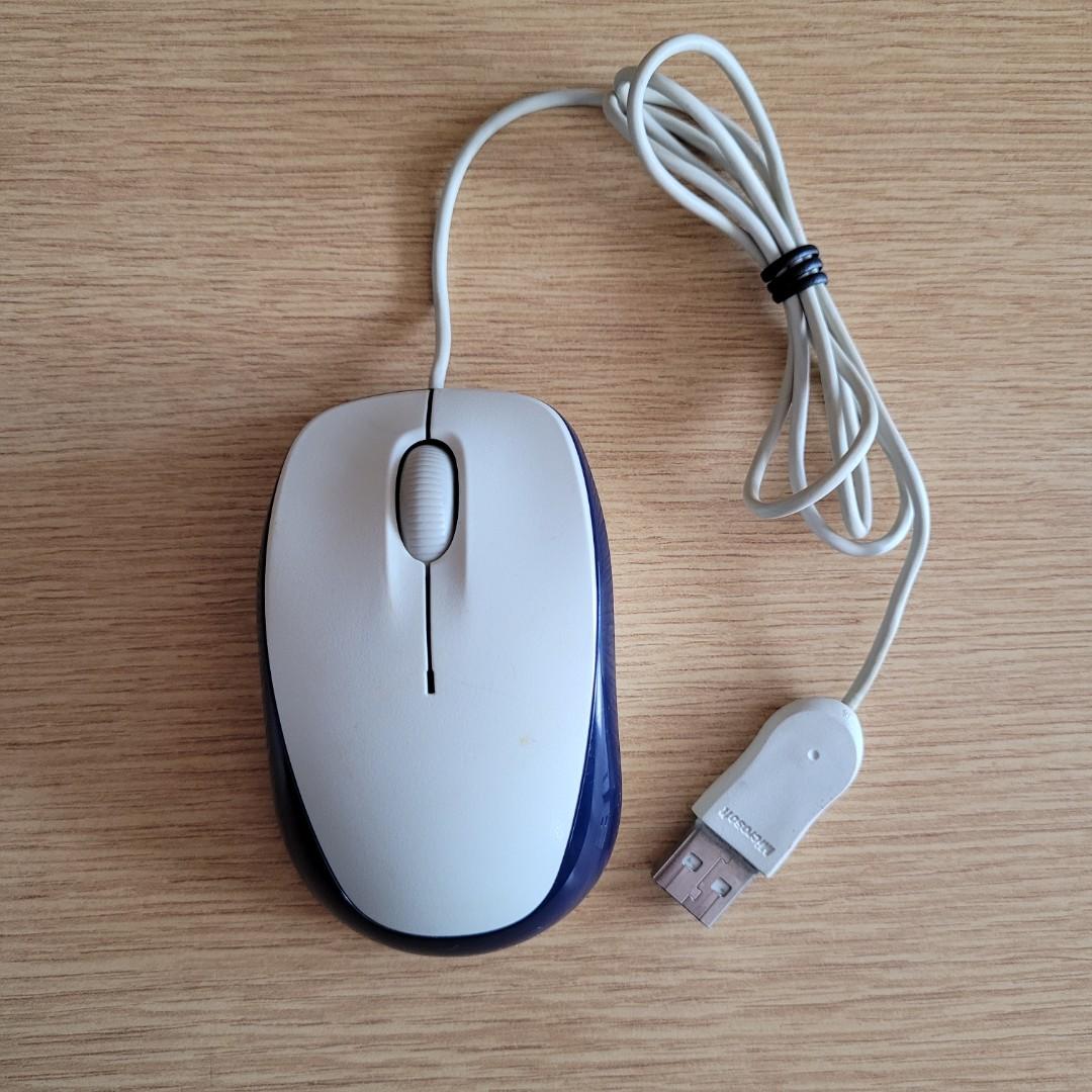 Microsoft Wired Mouse, Computers & Tech, Parts & Accessories, Mouse ...